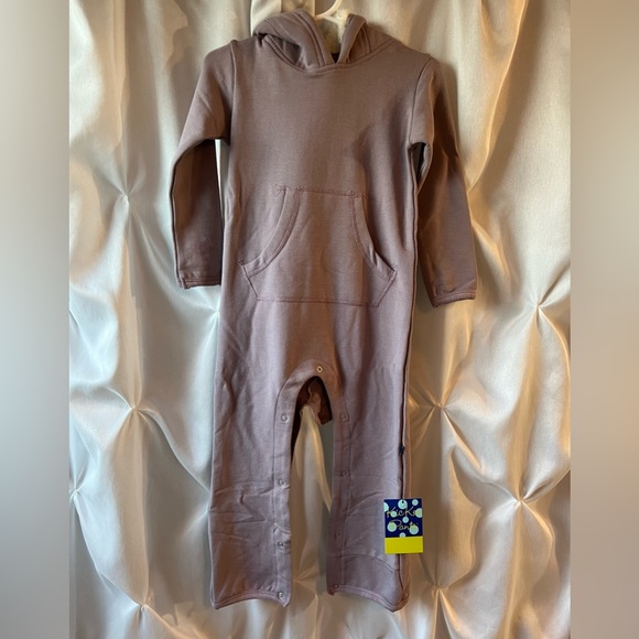 Kickee Pants | One Pieces | Nwt Fleece Coveralls With Ears And Kangaroo ...